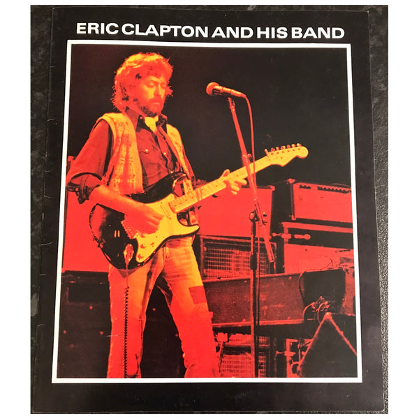 Eric Clapton - Eric Clapton And His Band 1984 Australia Original Conce ...
